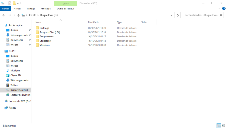 Créer un dossier partagé sur Windows Server | All IT Network